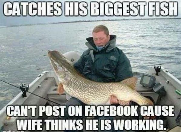 Funny Fishing Memes - Can U Still Hear Me